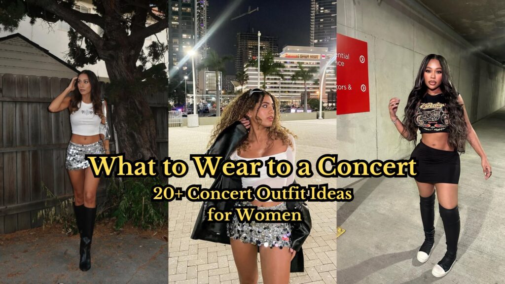 What to Wear to a Concert: 20+ Concert Outfit Ideas for Women - Outfit ...