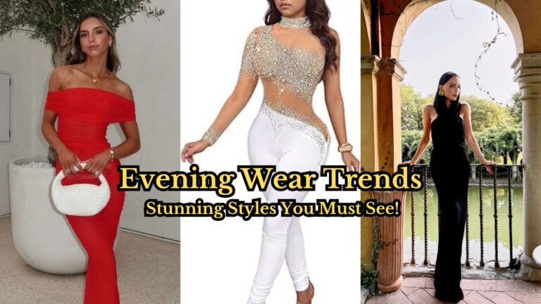 Evening Wear Trends 2025: Stunning Styles You Must See! - Outfit for Women
