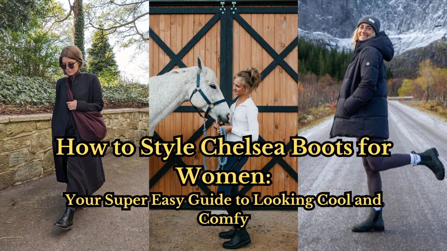 How to Style Chelsea Boots for Women: 13+ Outfits Ideas - Outfit for Women